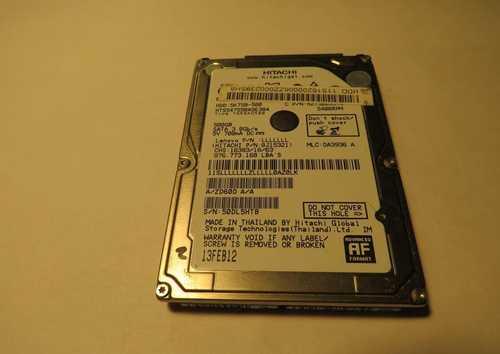 Жесткий диск HDD 2,5" 500Гб