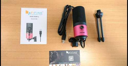 Идеальный микрофон Fifine k669 (Новый)