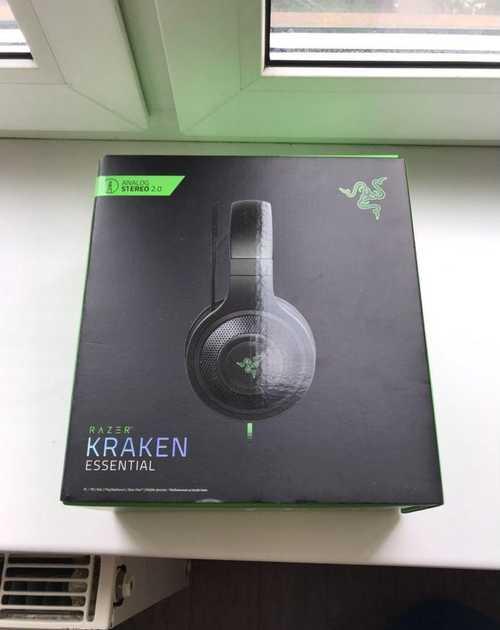 Коробка от razer kraken essential