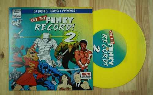 CUT THE funky record 2 - Dj Suspect - 7'' пласт