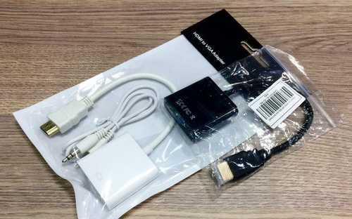 Новый переходник (конвертор) hdmi на VGA