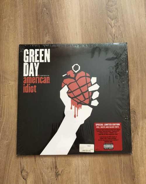 Green Day-American idiot винил