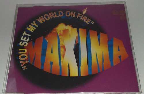 Maxima - You Set My World On Fire - 2 cd maxi