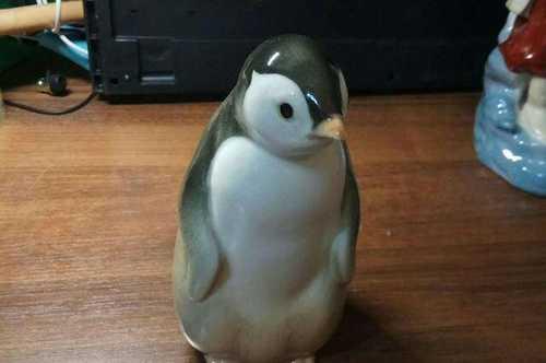 Фарфоровая статуэтка Пингвин лфз