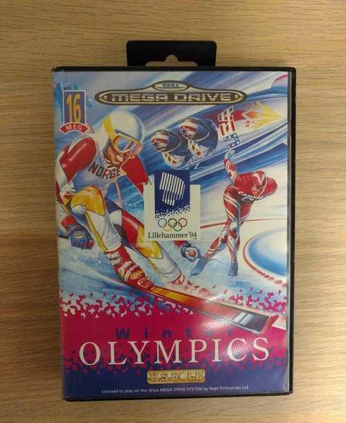 Картридж Winter Olympics: Lillehammer 94 Sega Сега