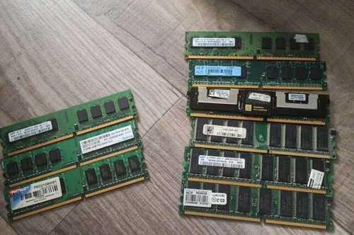 Оперативная память 2,1 GB, 512, pc2-6400, 5300,320