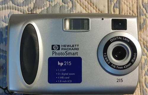 Раритетный цифровой фотоаппарат HP215