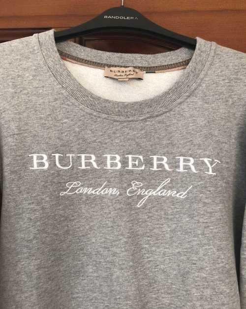 Платье -толстовка Burberry London