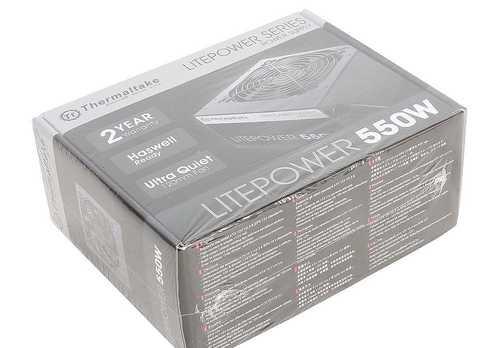 Блок питания 550 Вт Thermaltake Litepower Новый