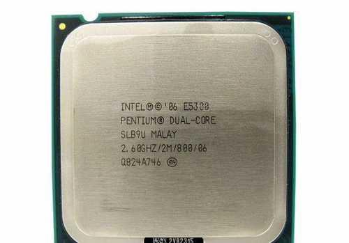 Процессор 775 Intel E5300 Dual-Core 2.6 GHz