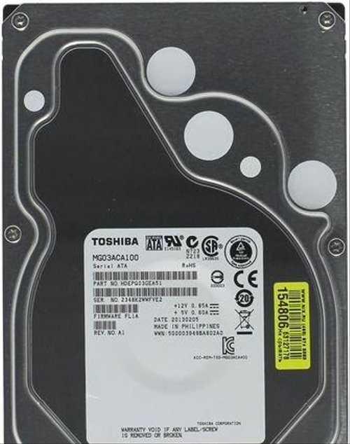 Жесткий диск Toshiba MG 1 Тб MG03ACA100 SATA