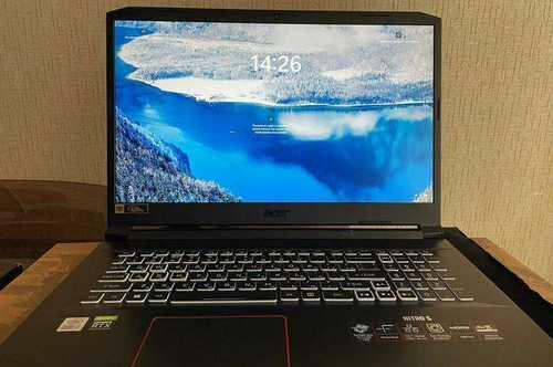 Acer nitro 5 i7/rtx-3060/17.3"/512 gb