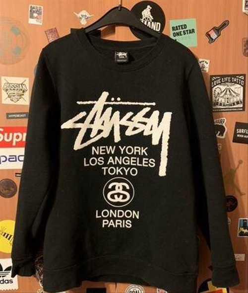 Толстовка Stussy world tour