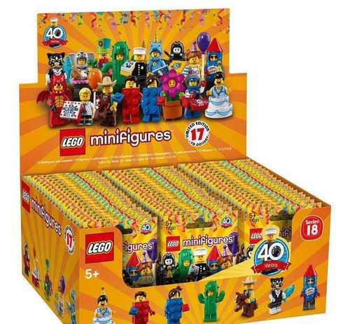 Новые минифигурки Lego 18 серии (71021)