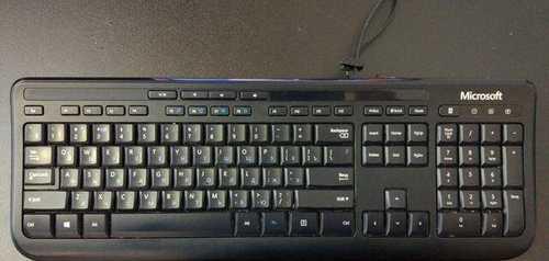 Клавиатура Microsoft Wired Keyboard 600 (рабочая)
