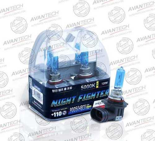 Комплект галогенных ламп Avantech HB3 (2 шт)