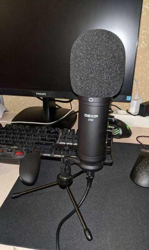 Конденсаторный микрофон Dexp U700
