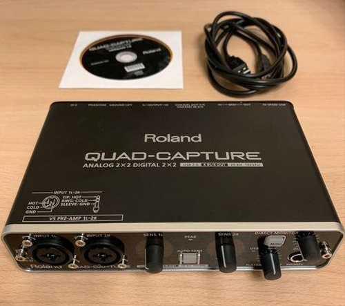 Звуковая карта roland quad capture