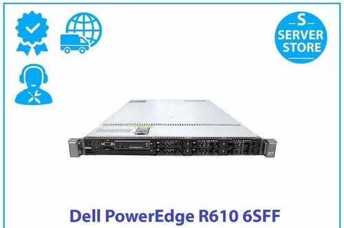 Сервер Dell PowerEdge R610/6sff (16Gb)