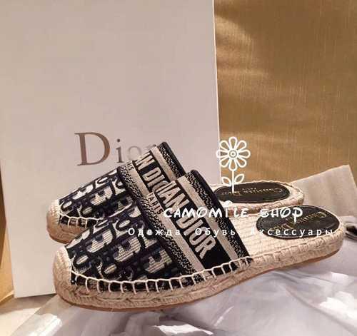 Эспадрильи Christian Dior (36-41) Luxe