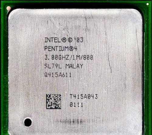 Процессор Intel Pentium4 HT 3GHz SL79L