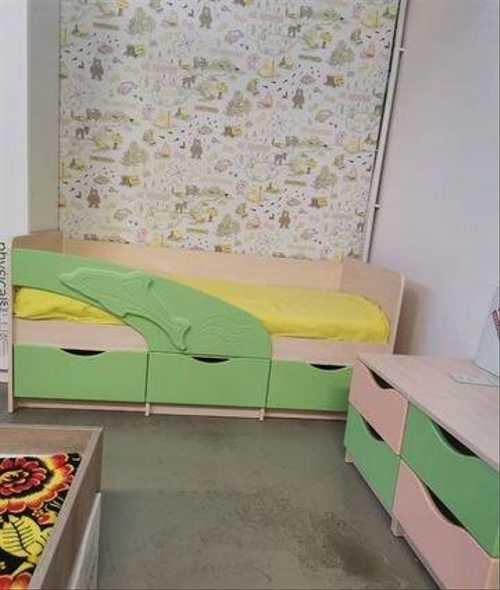 Кровать детская Эвкалипт