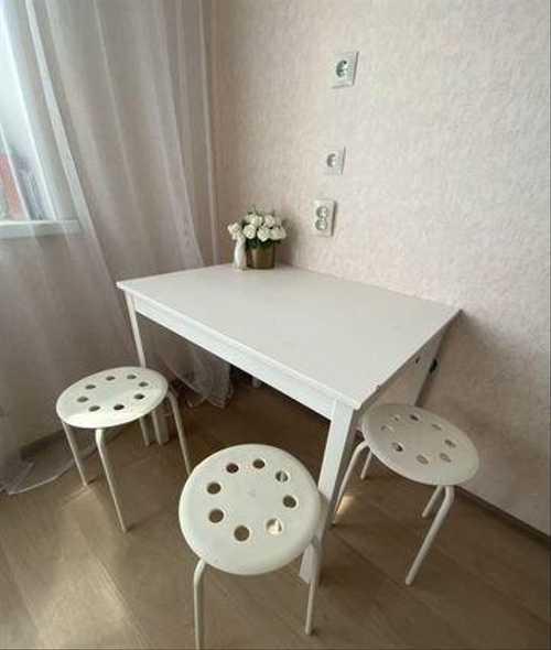 Стол+табуретки IKEA