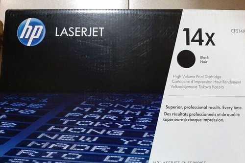 Картридж HP 14X лазерный увеличенной емкости