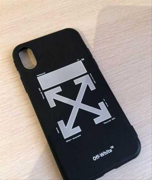 Чехол на iPhone X, XS Off-White Original
