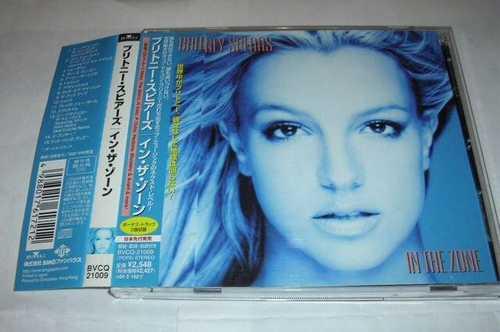 CD Britney Spears In The Zone 2003 Japan OBI