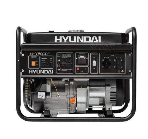 Бензиновый генератор hyundai HHY5000F