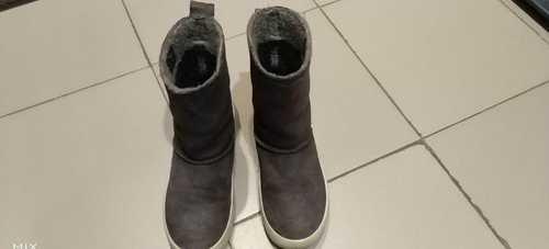 Детские полусапожки зимние ecco