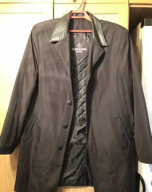 Плащ мужской утеплённый