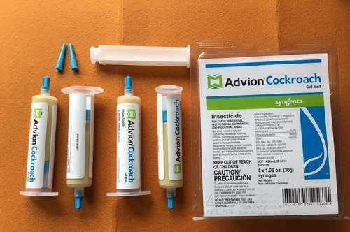 Тараканы Advion Cockroach Gel bait средство