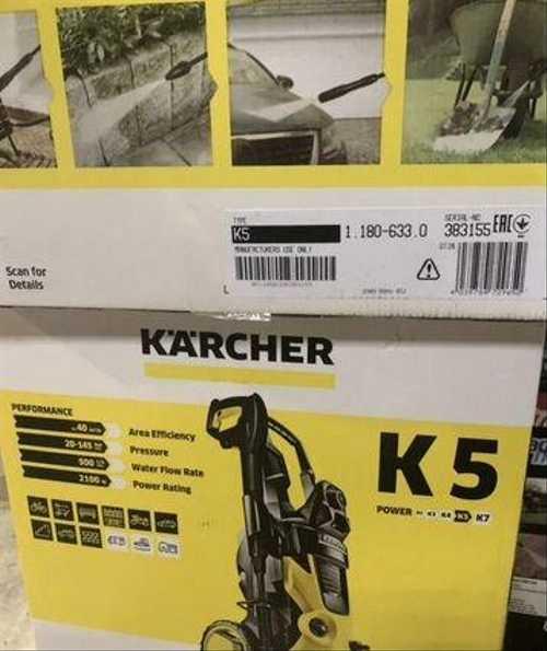 Минимойка Karcher K5 оригинал Новая керхер