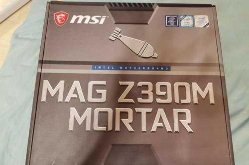 Материнская плата z390 msi mag mortar