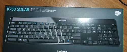 Клавиатура Logitech Solar K750 новая