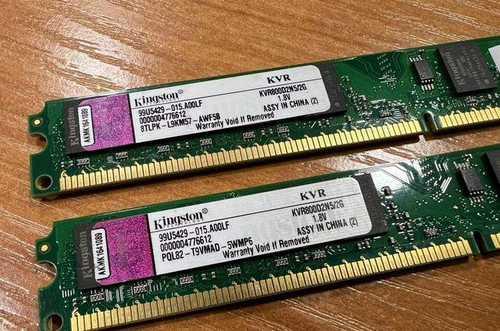 DDR2 4GB, оперативная память Kingstone