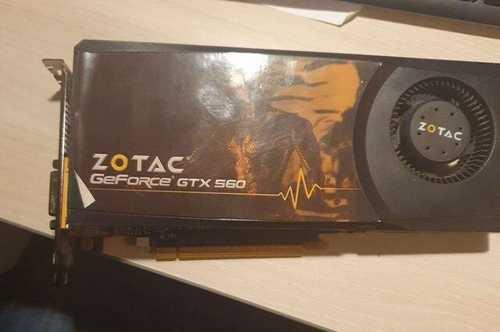 Видеокарта GTX 560 не раб