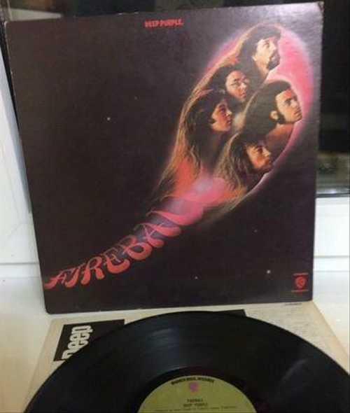 LP Deep Purple "Fireball"1971 Warner Japan