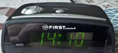 Часы электронные first FA-2410-BA (с будильником)