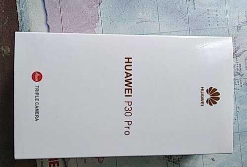 Коробка от Самртфона Huawei p 30 pro