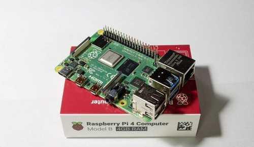 Компьютер Raspberry pi 4 4gb model b