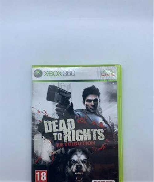 Dead to Rights Retribution для Xbox 360