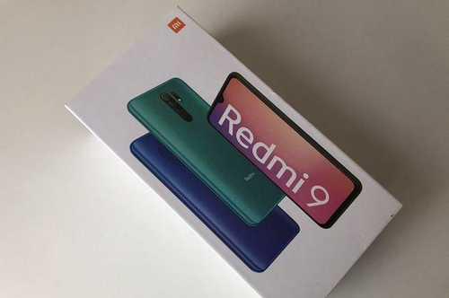 Коробка от телефона Redmi 9