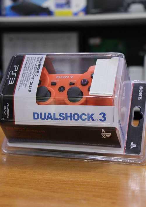 Геймпад (PS3) Dualshock 3 Orange (Аналог)