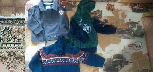 Пакет одежды на мальчика(штаны, джемперы, футболки