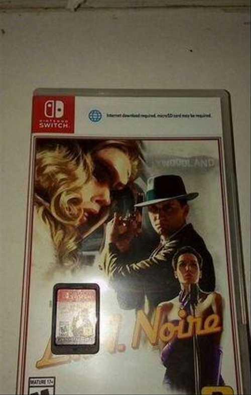 L.a noire Nintendo switch