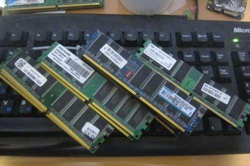DDR1 планки на 1gb