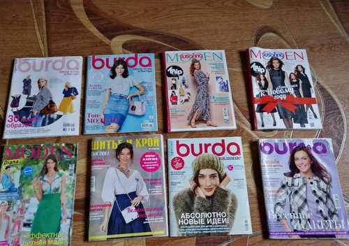 Журналы по шитью, burda и другие